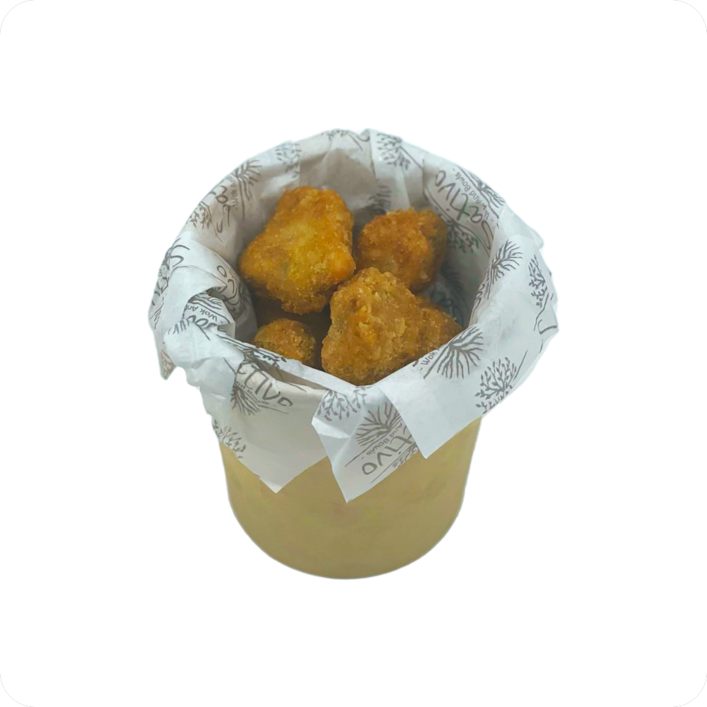 d. Calugas de pescado Panko Individual – Sativos